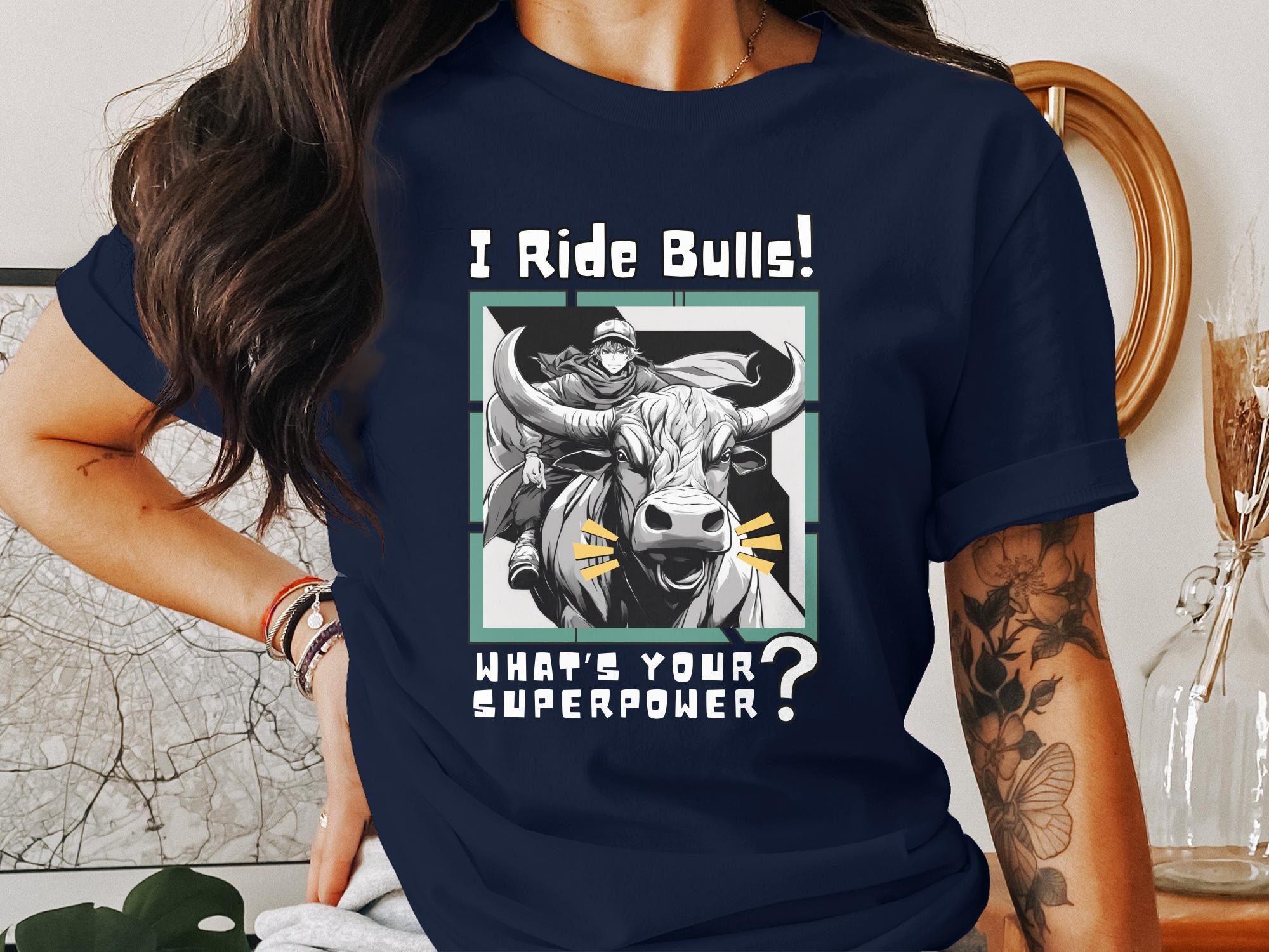 I Ride Bulls T-shirt, Western Shirt, Rodeo Shirt, Bull Riding Shirt ...