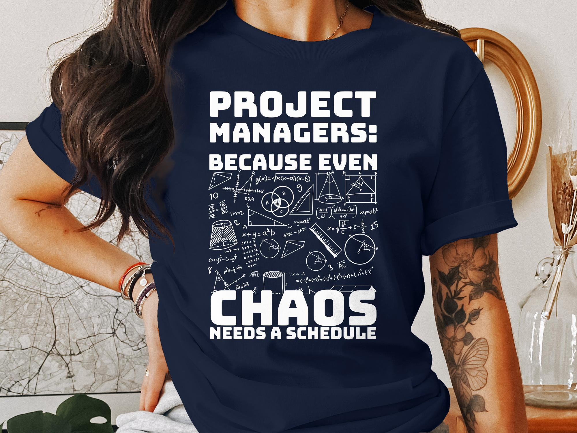 Project Manager T-shirt, Project Management Tshirt, Project Director ...