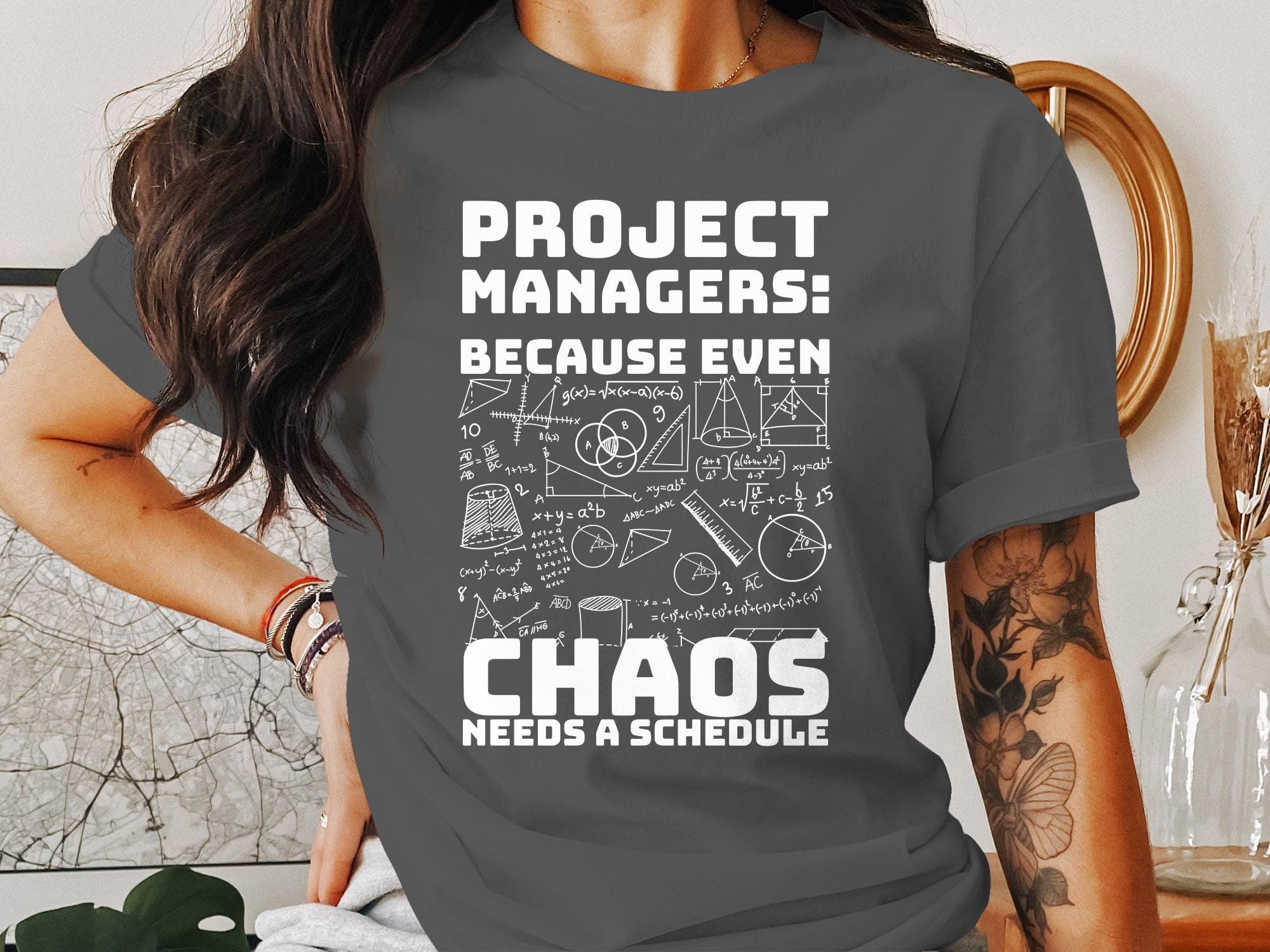 Project Manager T-shirt, Project Management Tshirt, Project Director ...