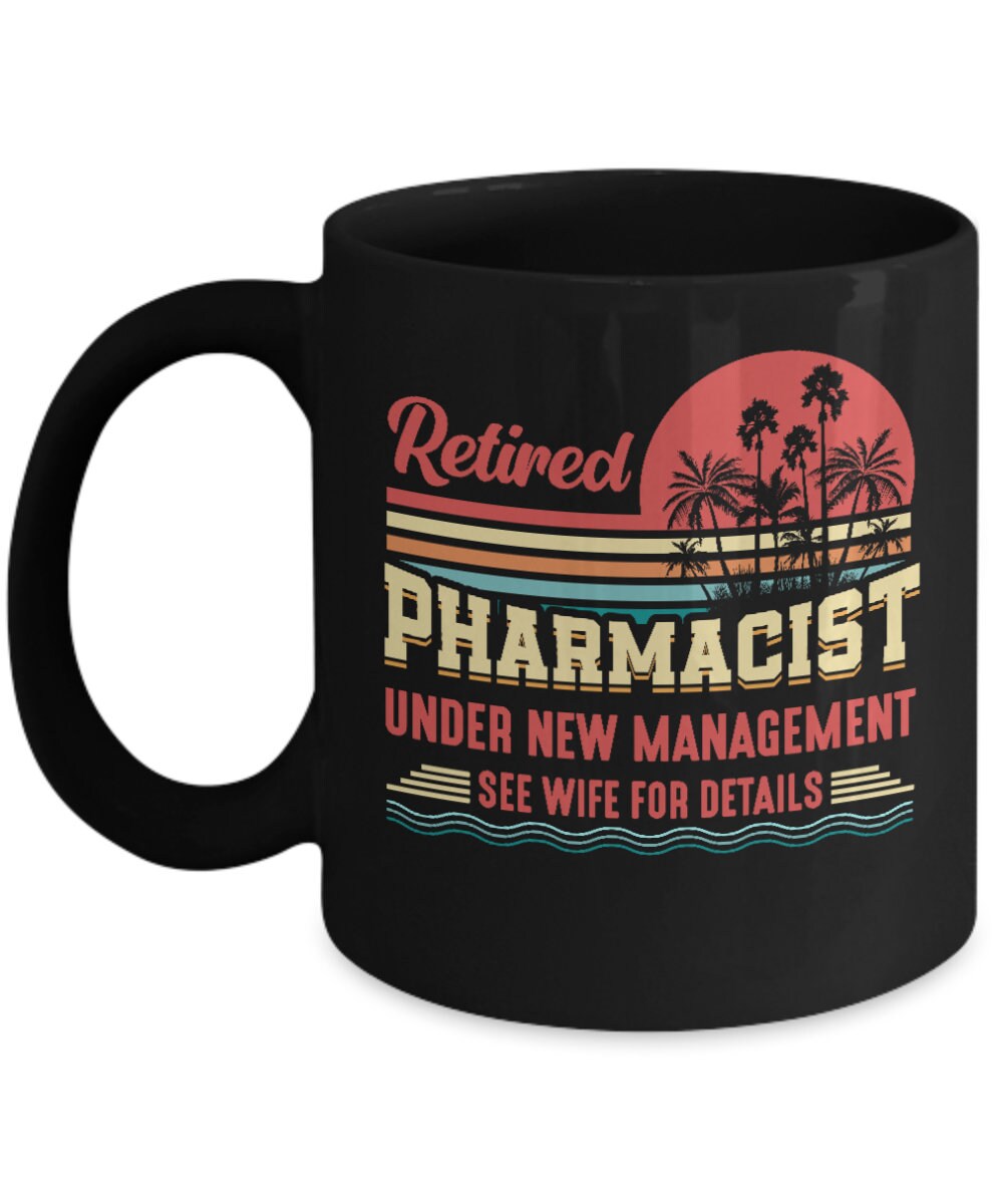 Pharmacist Retirement Mug Retirement Gift for Pharmacist - Etsy