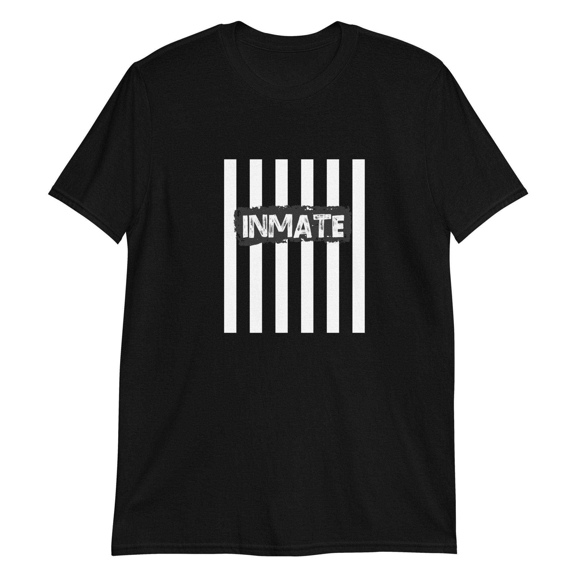 Inmate Halloween Costume T-shirt, Prisoner Costume, Halloween Shirt ...
