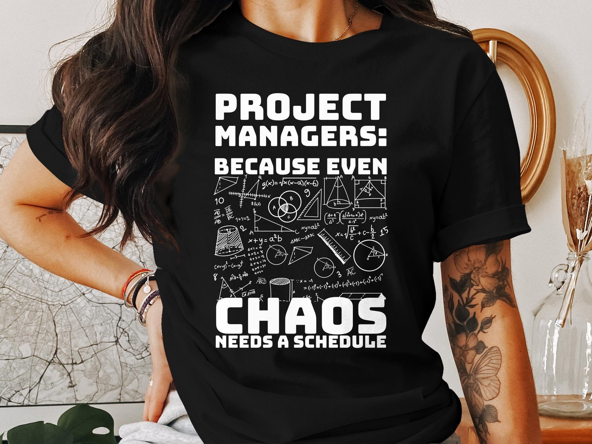 Project Manager T-shirt, Project Management Tshirt, Project Director ...