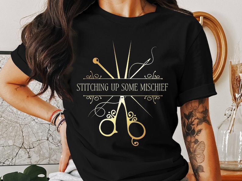 Sewing Crafter Tailor T-shirt, Handmade Shirt, Funny Crafter Shirt ...