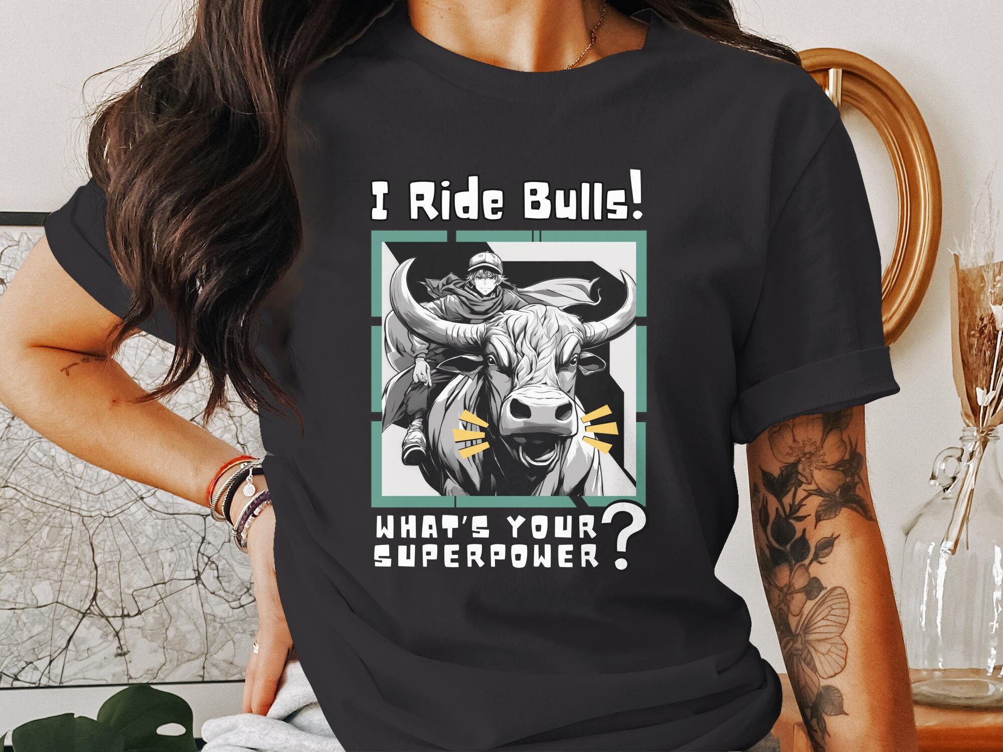 I Ride Bulls T-shirt, Western Shirt, Rodeo Shirt, Bull Riding Shirt ...