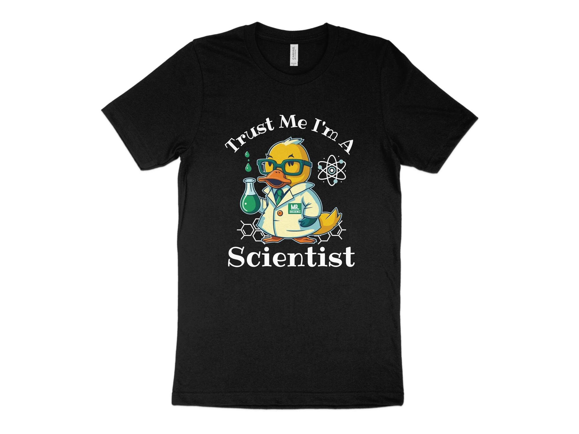 Trust Me I'm A Scientist Rubber Duck T-shirt, Science Teacher Gift ...