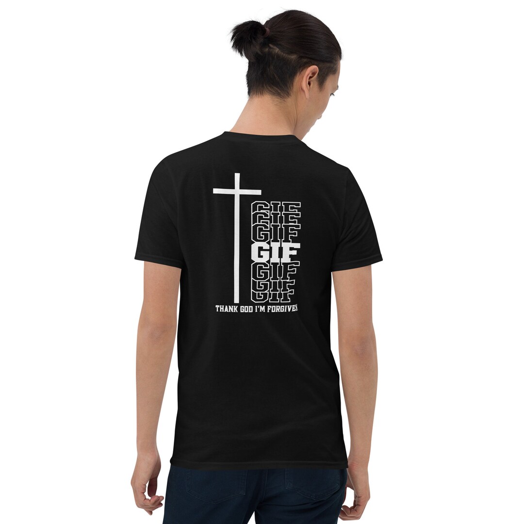 TGIF T-shirt, Thank God I'm Forgiven Tee, Religious Shirt, Christian ...