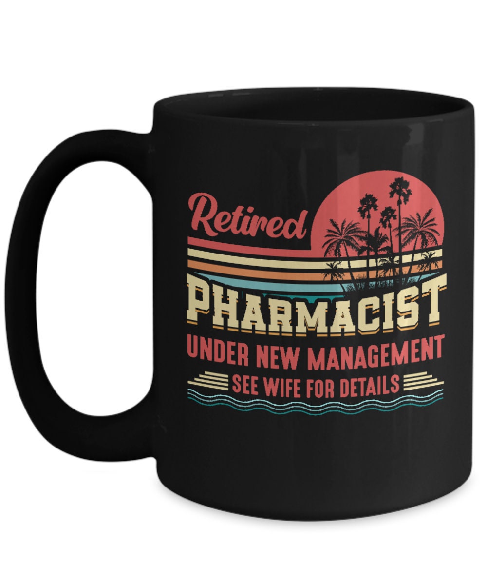 Pharmacist Retirement Mug Retirement Gift for Pharmacist - Etsy