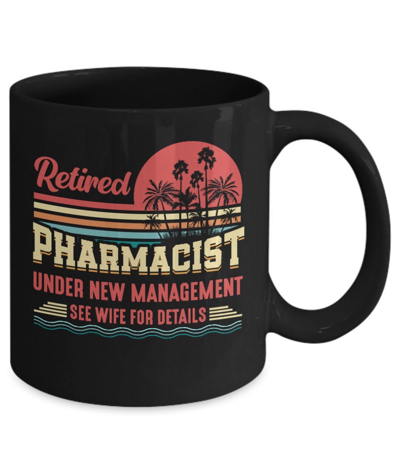 Pharmacist Retirement Mug Retirement Gift for Pharmacist - Etsy