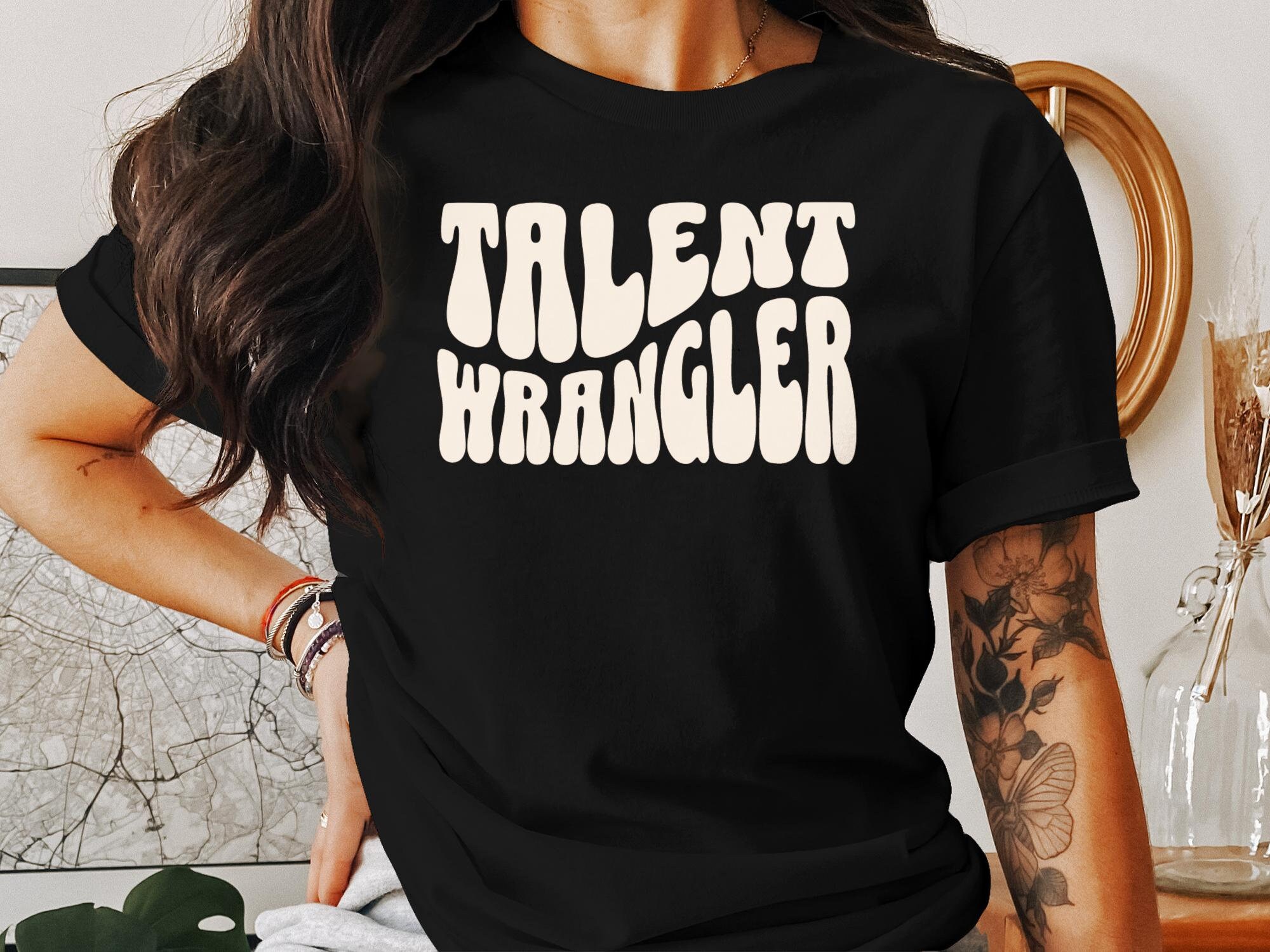 Talent Wrangler T-shirt, Cute HR Manager Shirt, Funny HR Management Tee ...