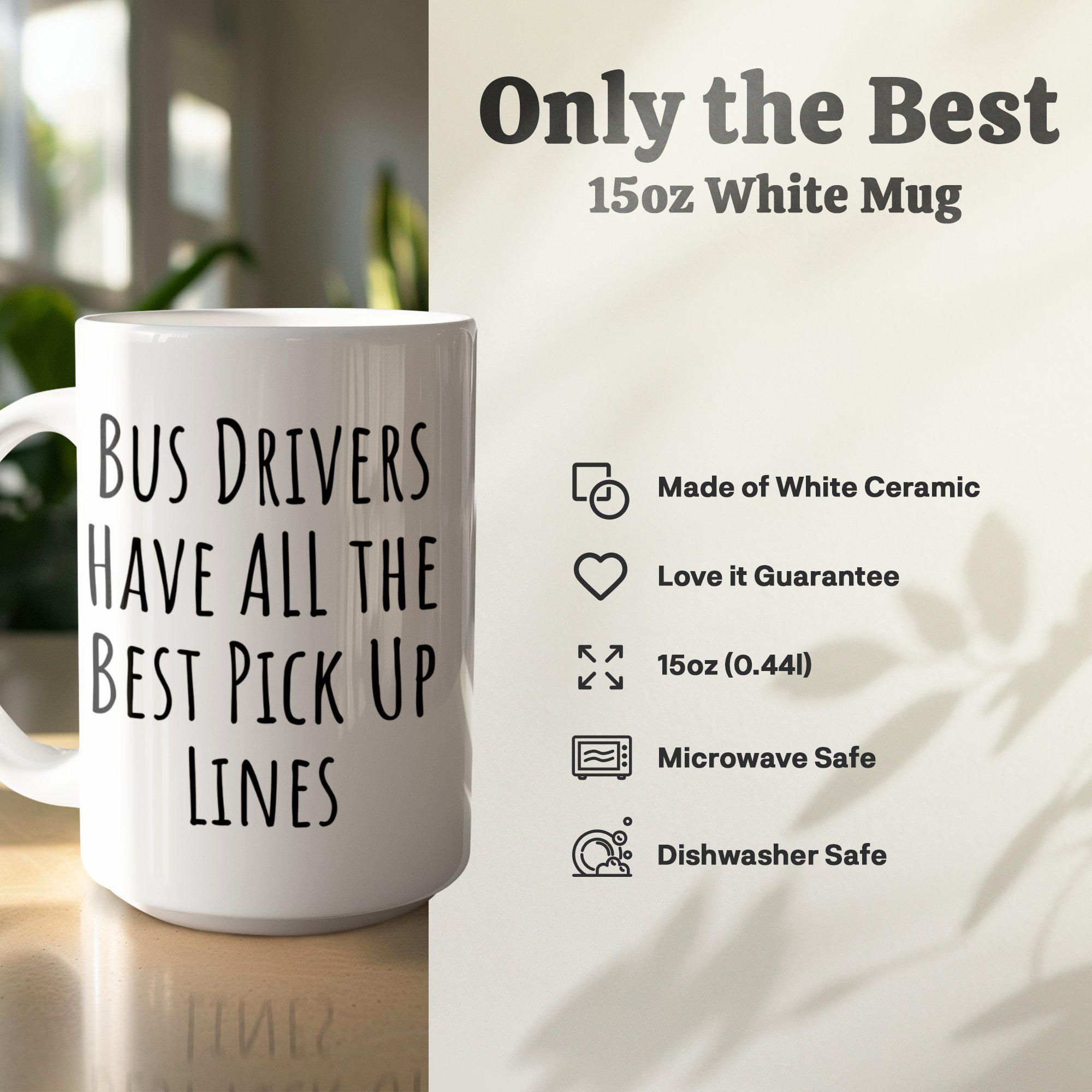 Bus Driver Coffee Mug, School Bus Driver, Mug for Bus Driver, Transit ...
