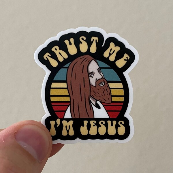 Jesus I Saw That Sticker - Etsy