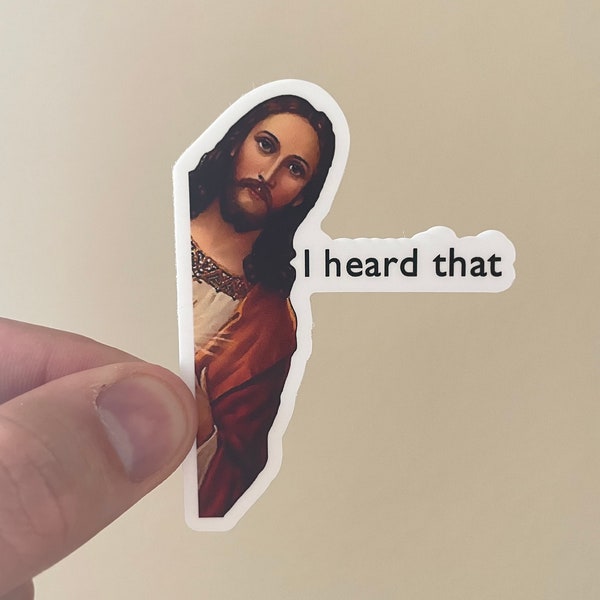 Jesus Meme Stickers - Etsy