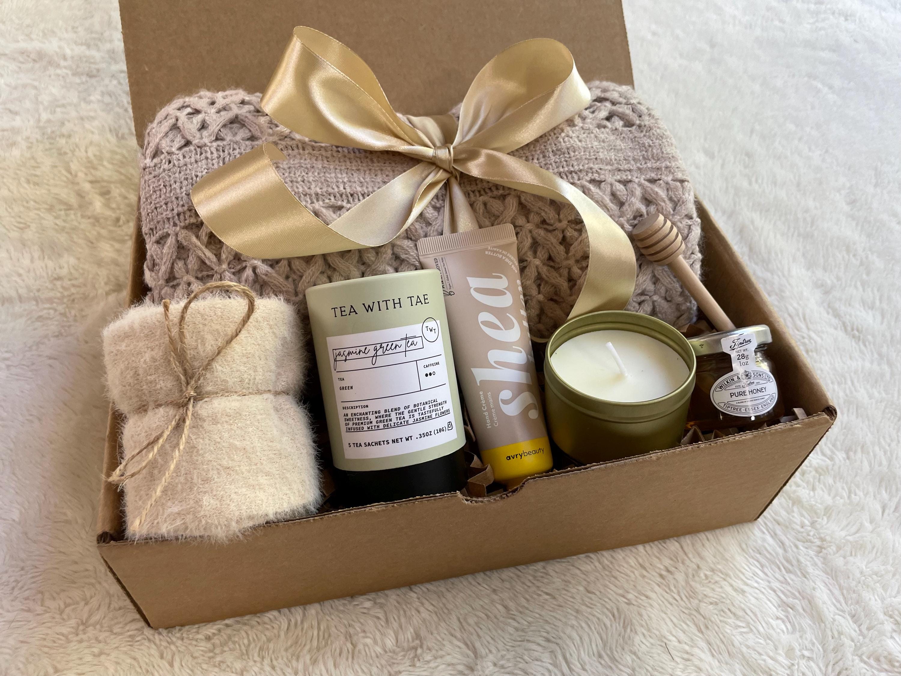 Classy Gift Basket for Any Women | Nice Gift Box With Blanket | Self ...