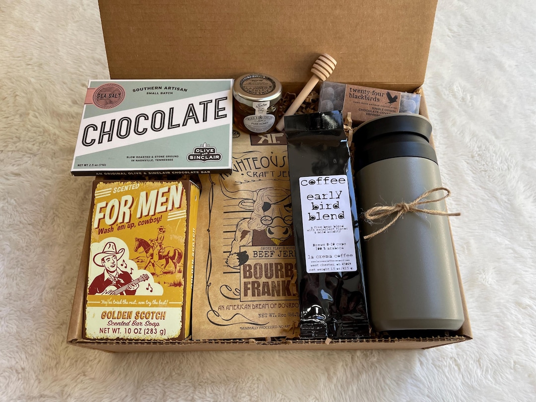 Gifts for Men, Gifts for Him, Gift Box for Men, Soap and Coffee Men ...