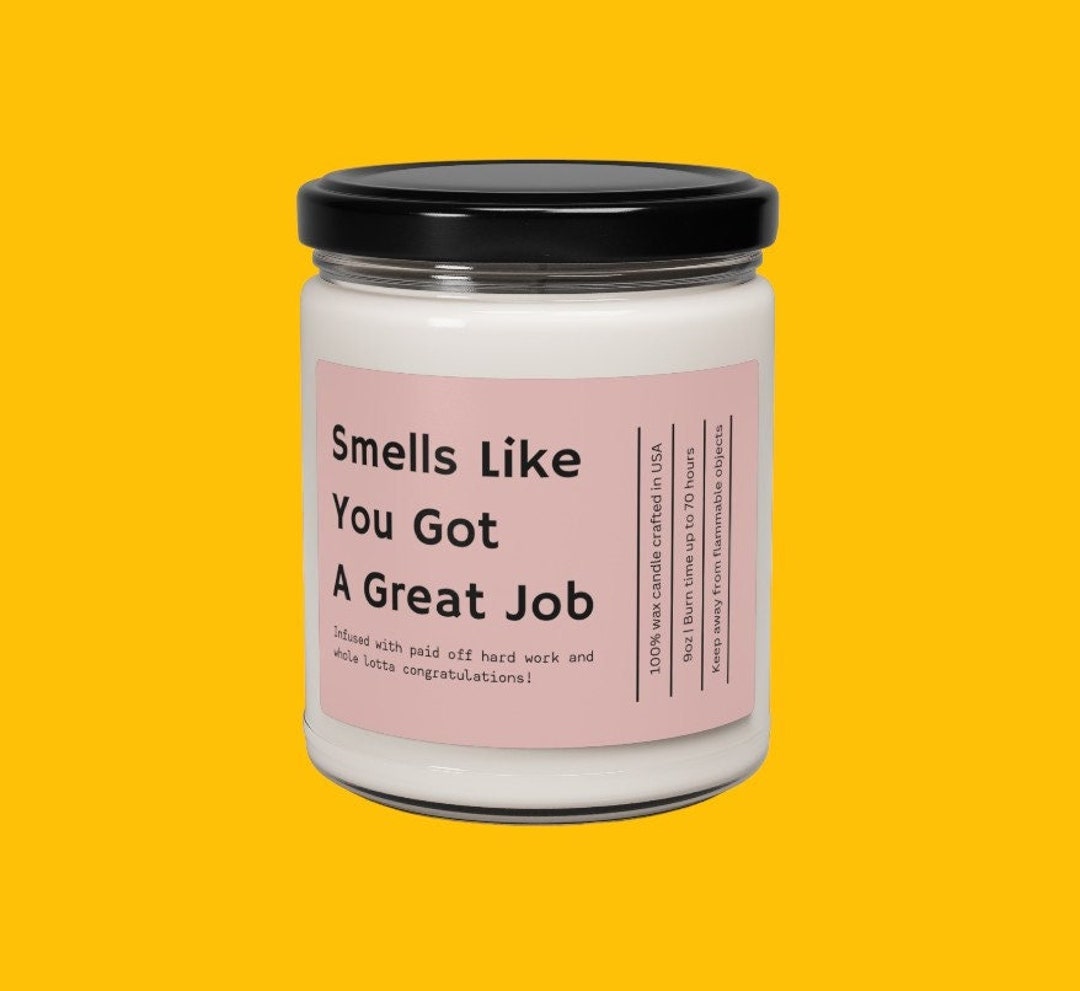 New Job Gifts, Promotion Funny Candle, Gift for New Job, Promotion Gift ...