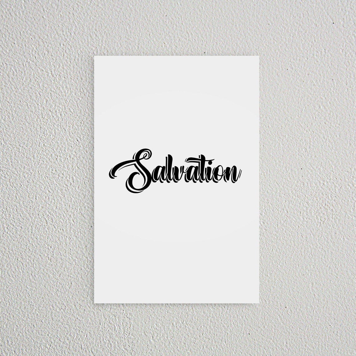 Bible Verse SVG, Cut File, Cricut, Christian Inspiration SVG, Salvation ...