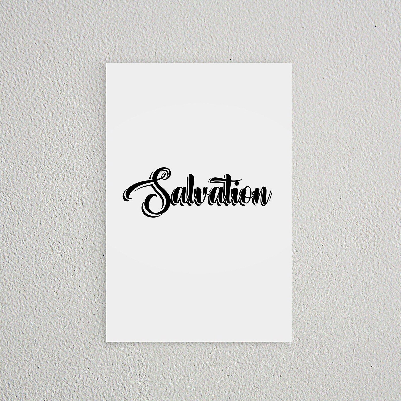 Bible Verse SVG, Cut File, Cricut, Christian Inspiration SVG, Salvation ...
