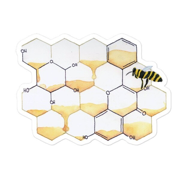 Honeycomb Structure Stickers - Etsy