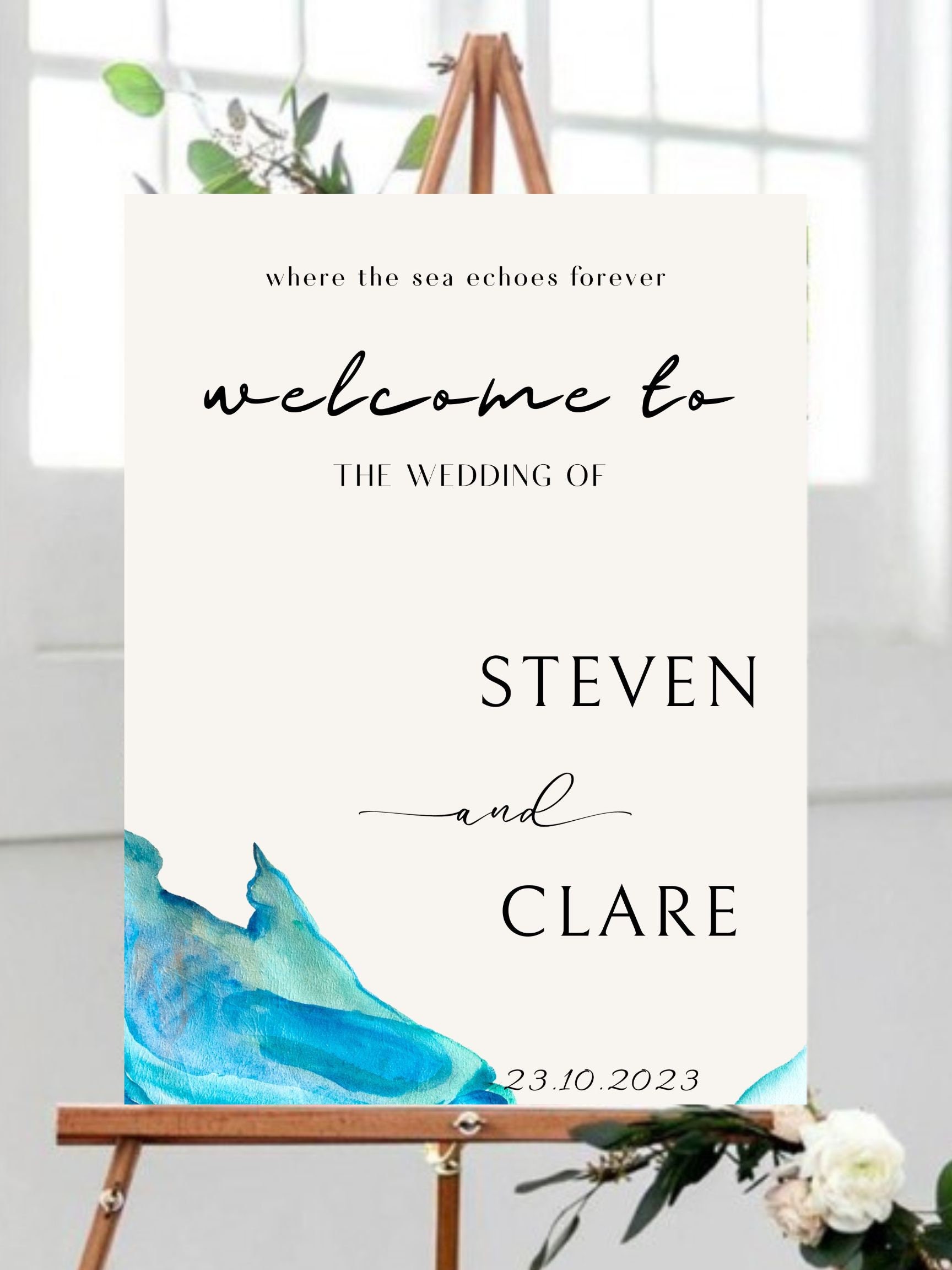 Modern Minimalist Welcome Template Script Wedding Welcome - Etsy