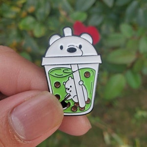 Kawaii Boba Pins - Etsy