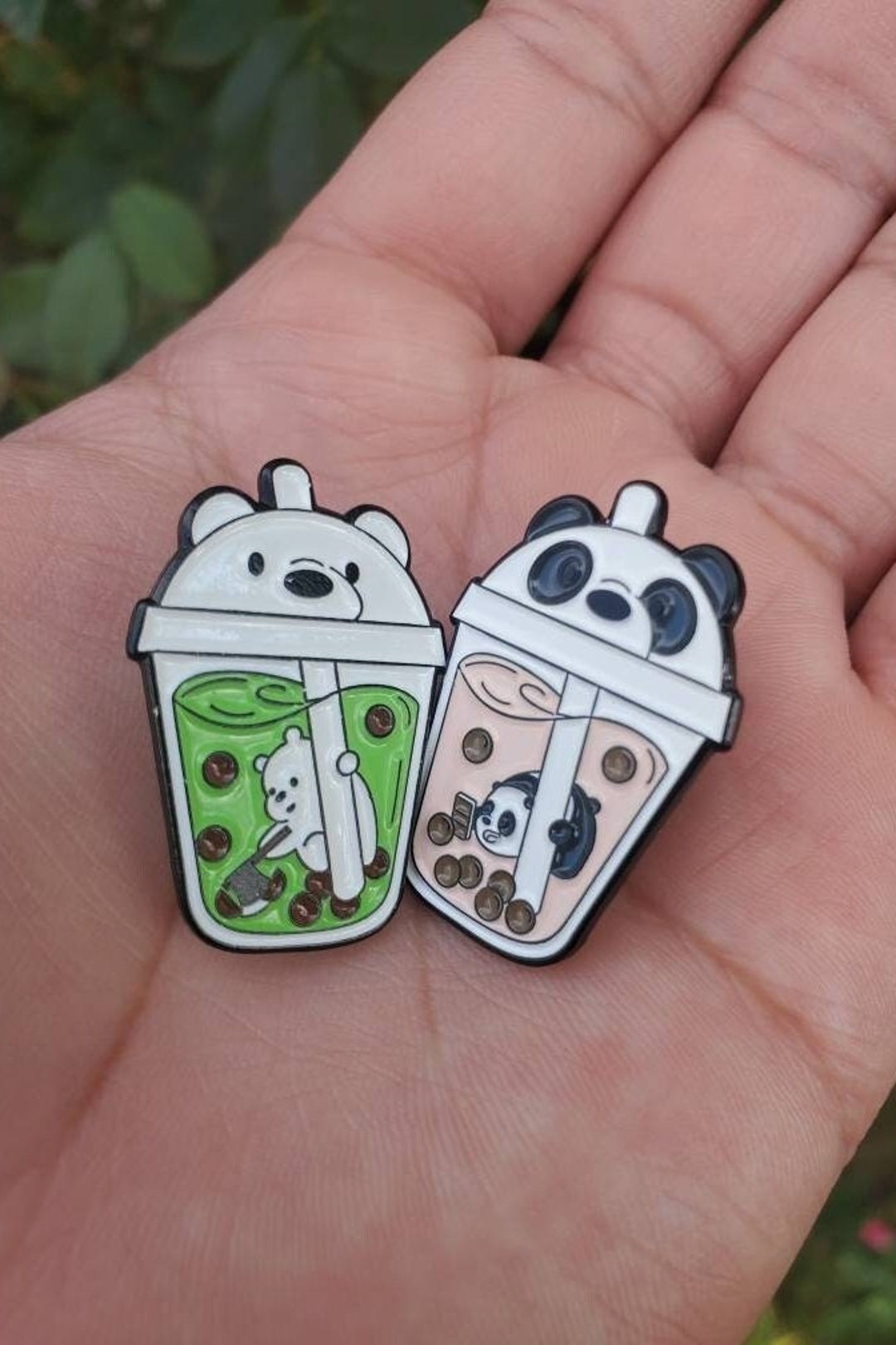 Kawaii Boba Pins - Etsy