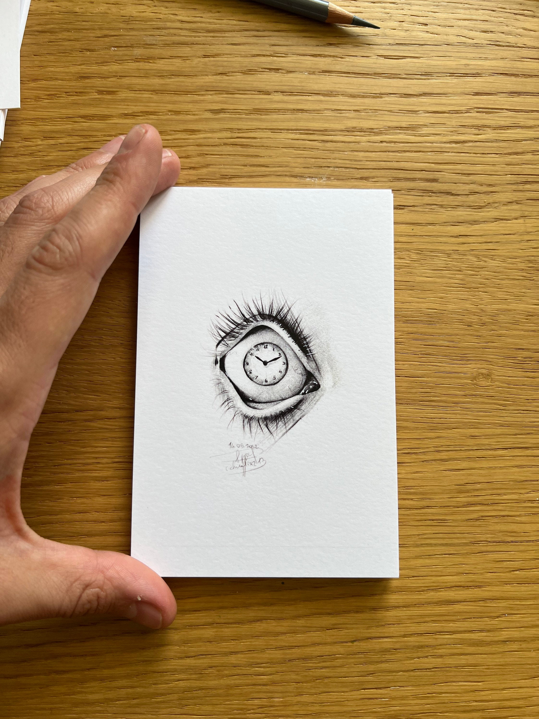 Perception of Time - Print 10x15cm - Ignite White 300g Paper - Etsy