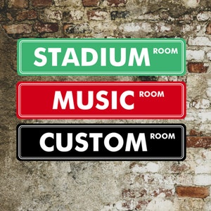 Custom Street Sign,16 Colors Metal Sign,personalized Street Sign, Make ...