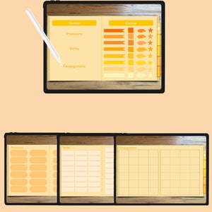 Digital Language Learning Journal, Language Learning Notebook, Digital ...