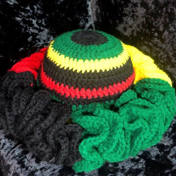 Crochet Rasta Hat - Etsy