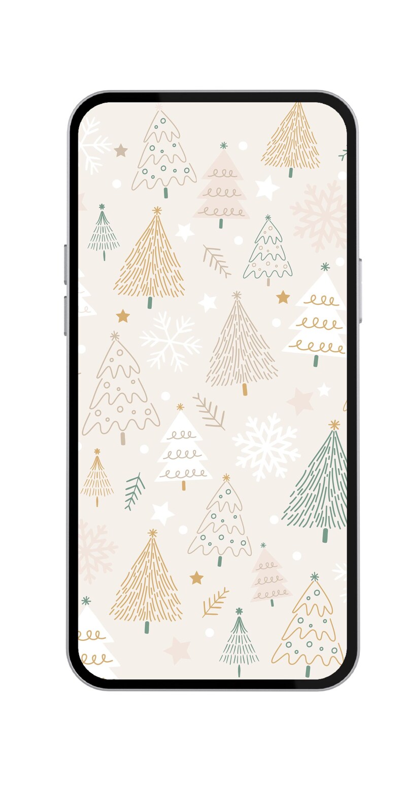 Classic Christmas iPhone Wallpaper - Etsy