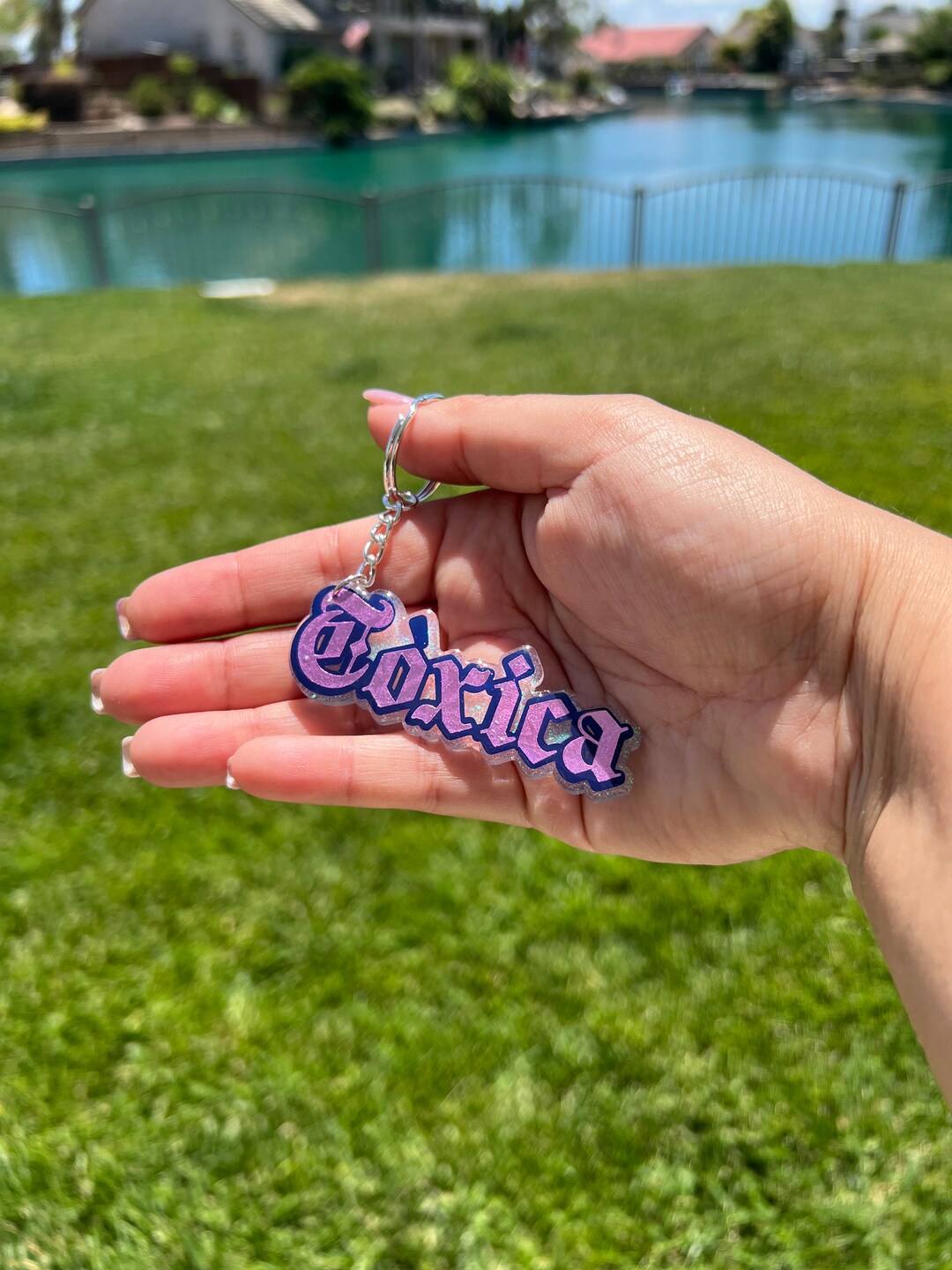 Toxica Keychain - Etsy