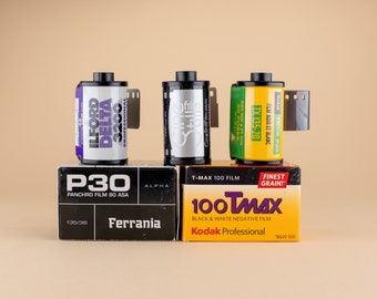 Expired 35mm Black and White Film - Etsy