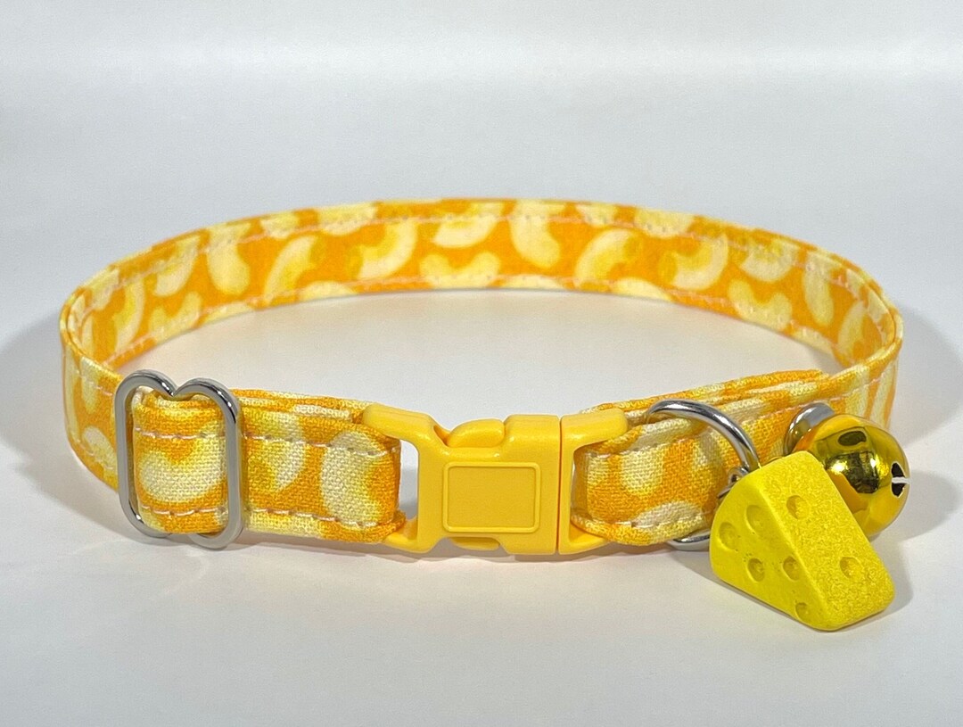 Cat Collar- "mac and Cheese" Adjustable Breakaway Safety Quick-release ...