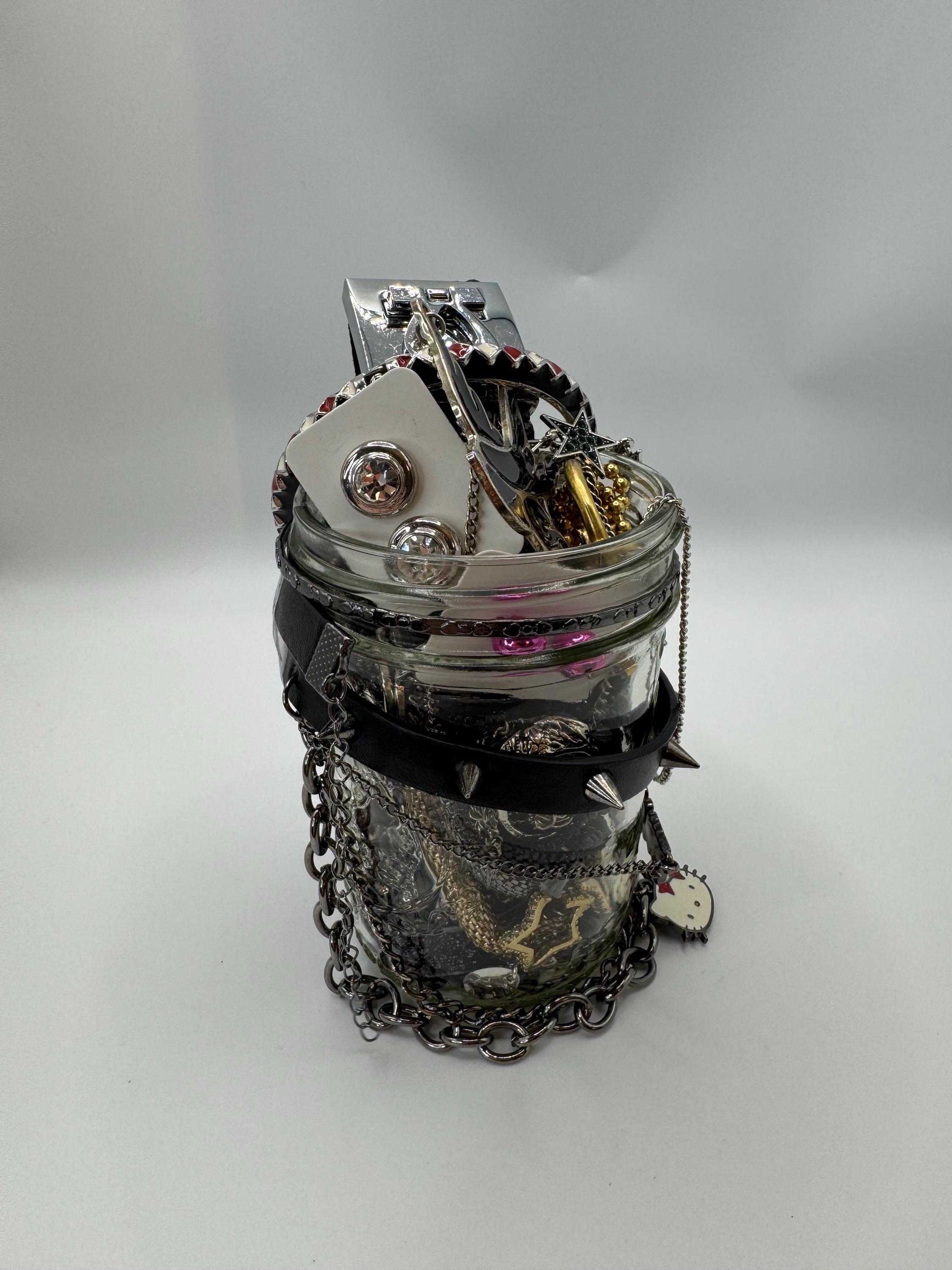 Mall Goth Themed Mystery Jewelry Jar Emo Scene 2000s Y2K Vintage Retro ...