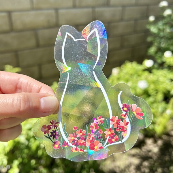 Cat Suncatcher - Etsy