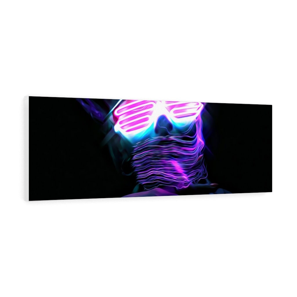 Synthwave, Vaporwave, Cyberpunk, Neon Accent Wall Art Print - Etsy