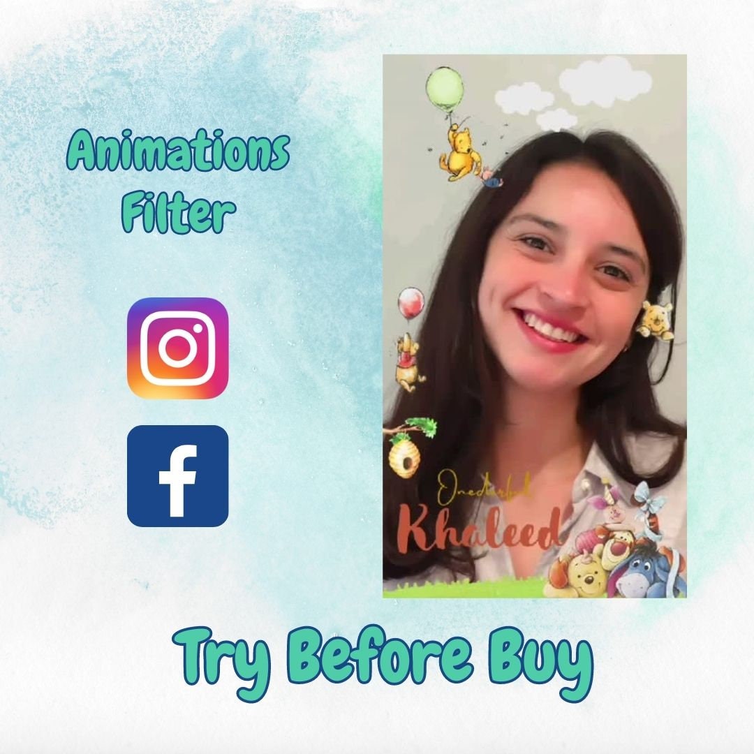 Animation Custom Birthday Instagram Filter, Birthday Facebook Filter ...
