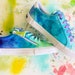 Custom Hand Painted Shoes, Watercolor - Etsy
