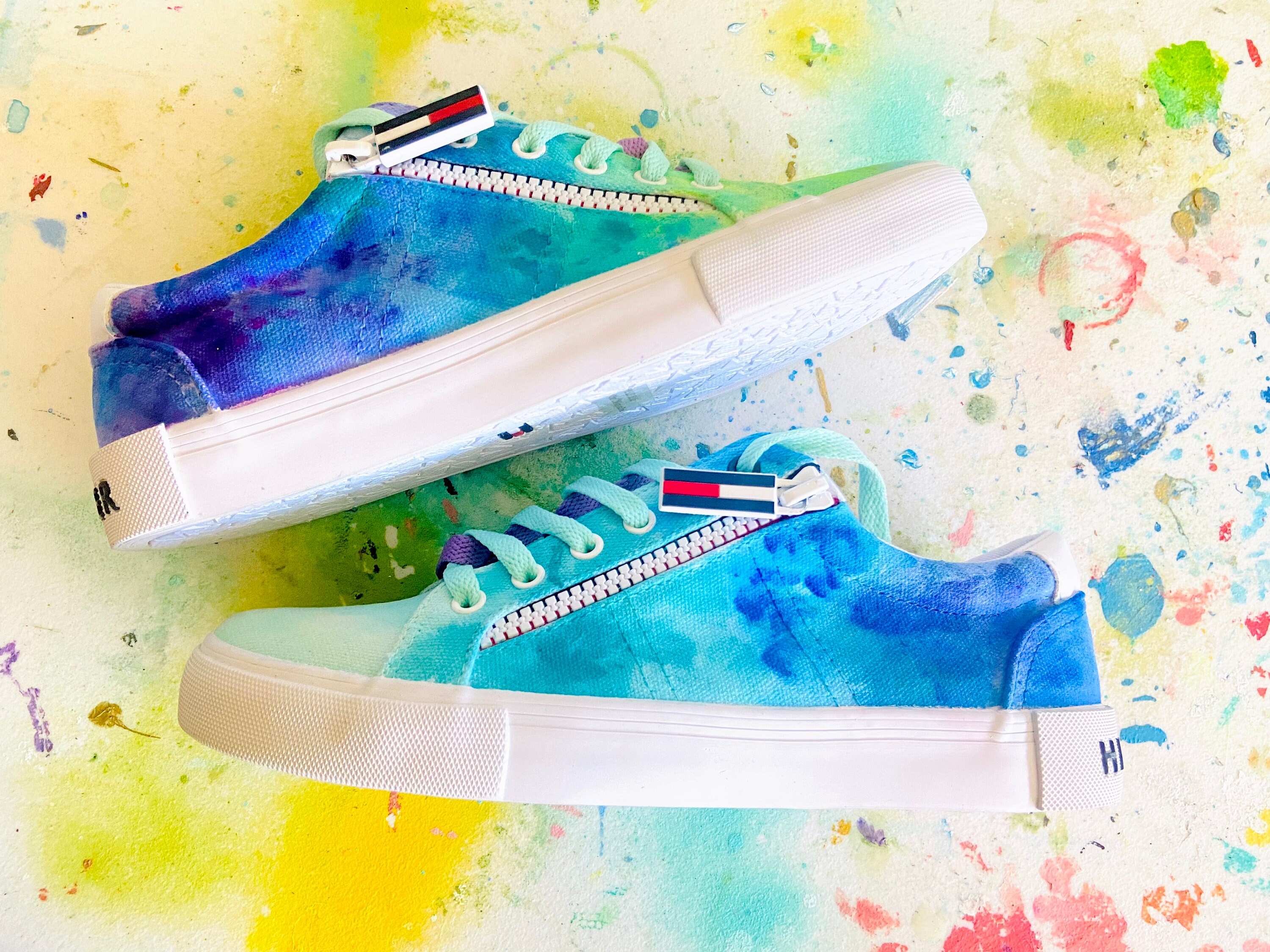 Custom Hand Painted Shoes, Watercolor - Etsy