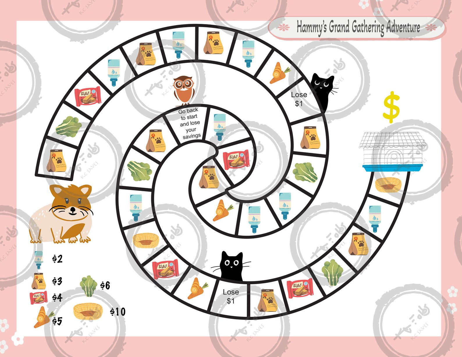 Hammy's Grand Gathering Adventure - Hamster Dice Savings Challenge ...
