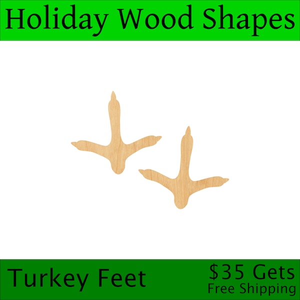 Turkey Feet Craft - Etsy