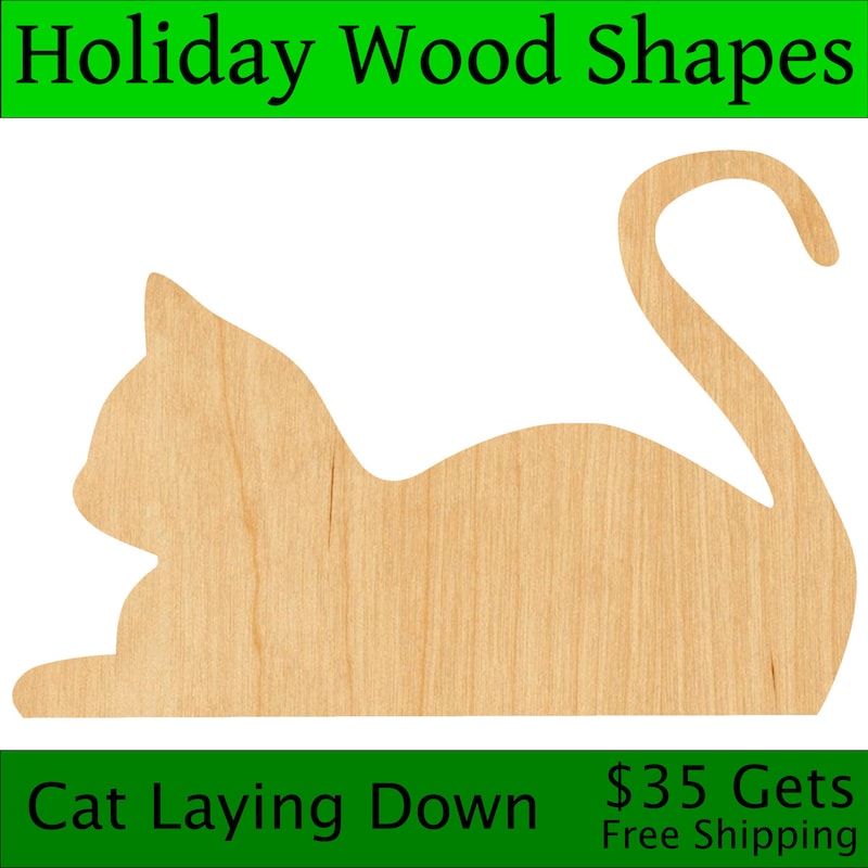 Blank Wooden Cats - Etsy
