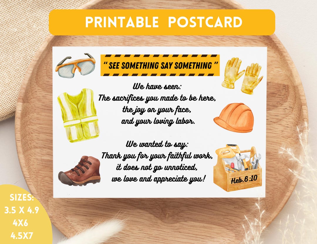 Postal JW LDC / Imprimible / Varios tamaños - Etsy España