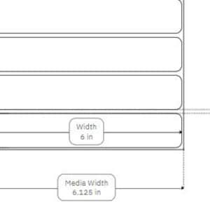 Custom Rectangular Label Stickers for Jars, Bags, Boxes and More - 100 ...