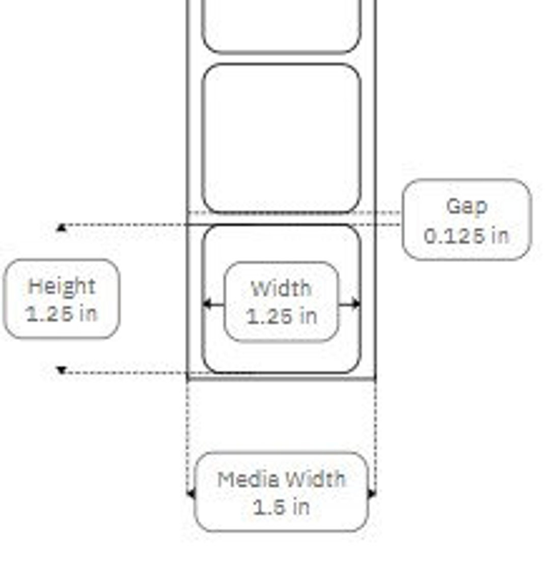 Custom Square Label Stickers for Square Jars, Bags, Boxes and More - Etsy