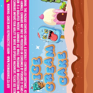 Strain Label Stickers for Plastic Pop Top Preroll Vials - 2.5" X 3.5 ...