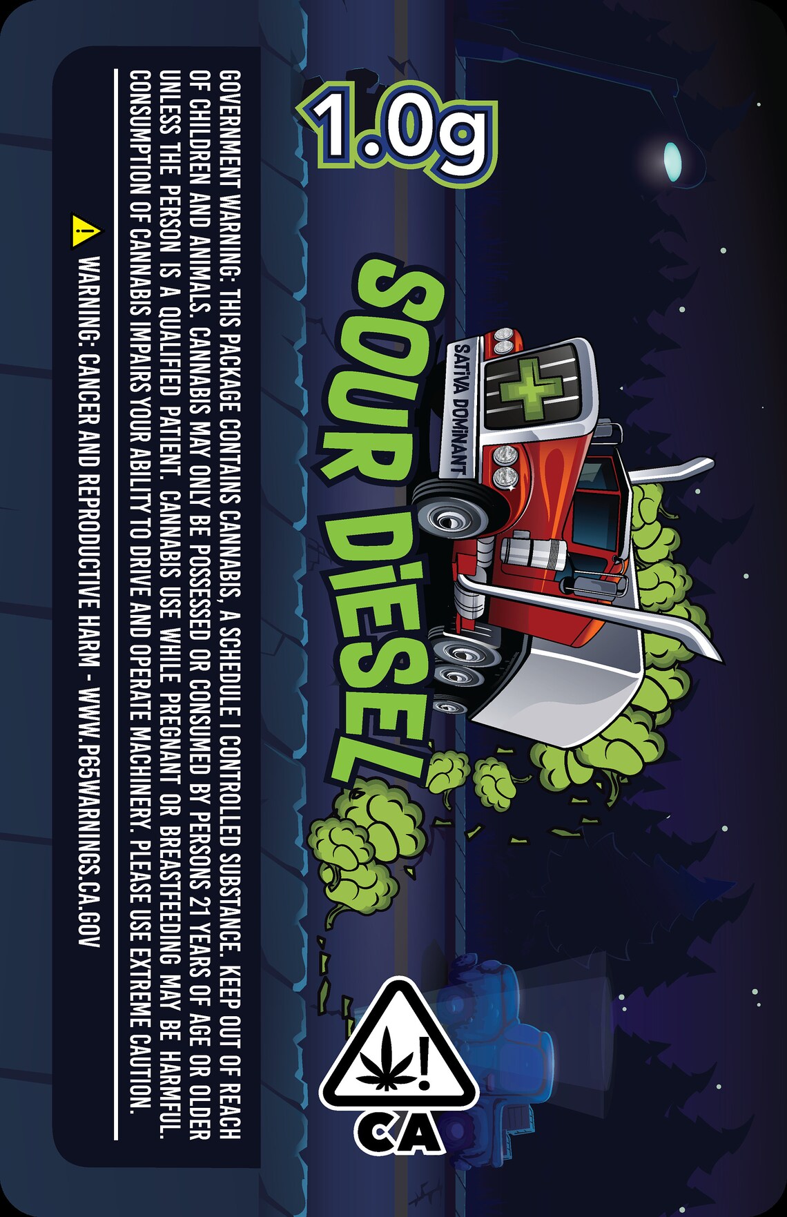 Strain Label Stickers for Glass Preroll Vials Only - Etsy