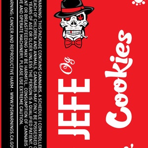 Strain Label Stickers for Plastic Pop Top Preroll Vials - 2.5" X 3.5 ...