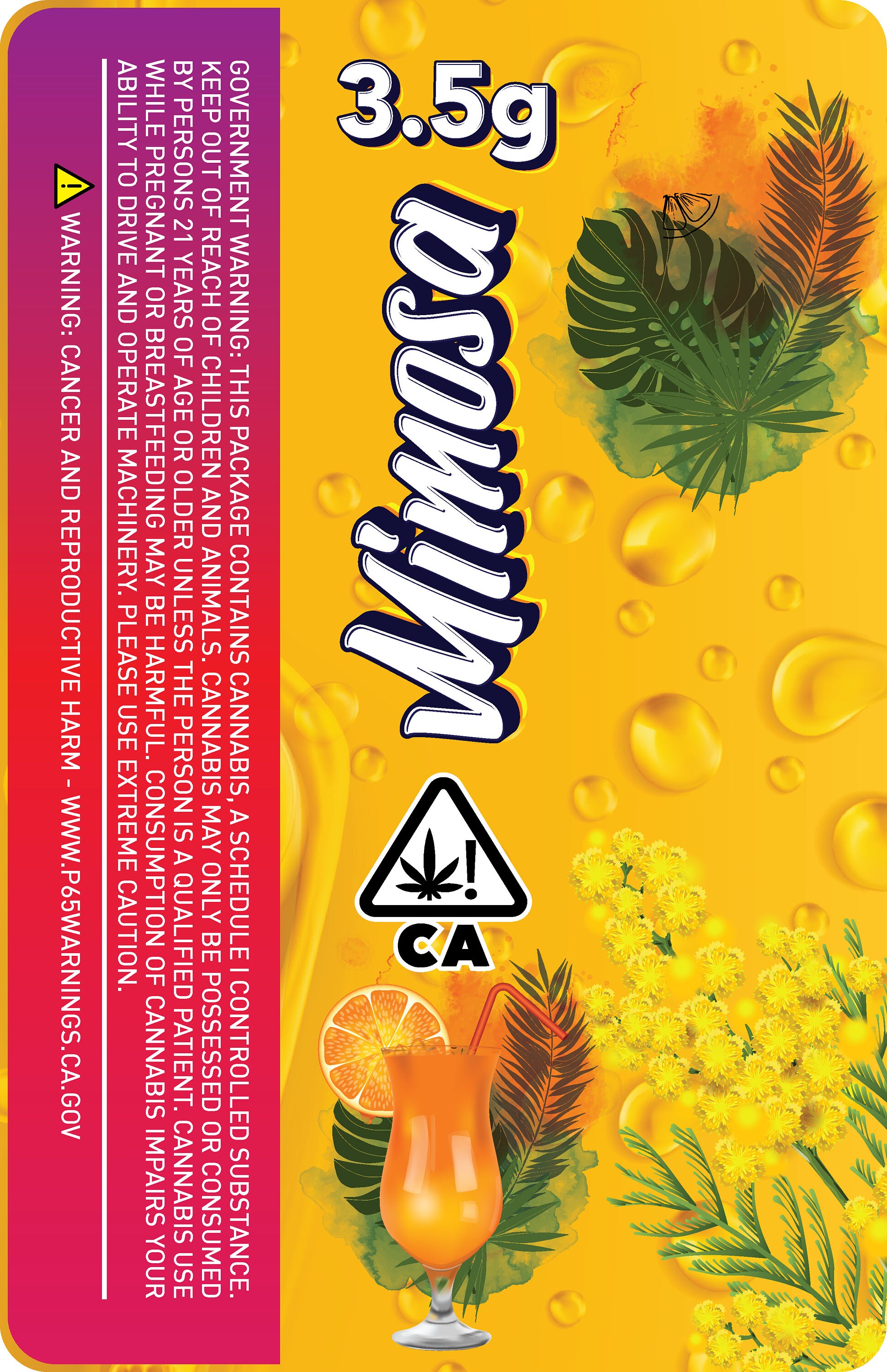 Strain Label Stickers for Glass Preroll Vials Only 2.25 X 3.5 - Etsy