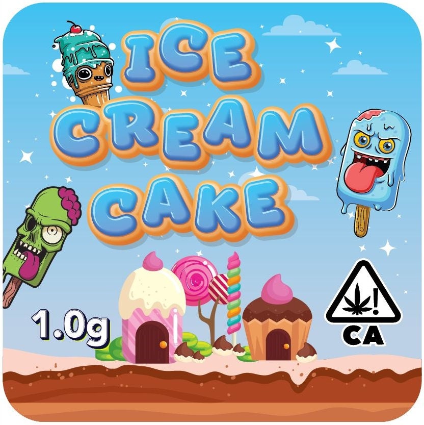 Strain Label Stickers for 9ml SQUARE Concentrate Jars - Etsy